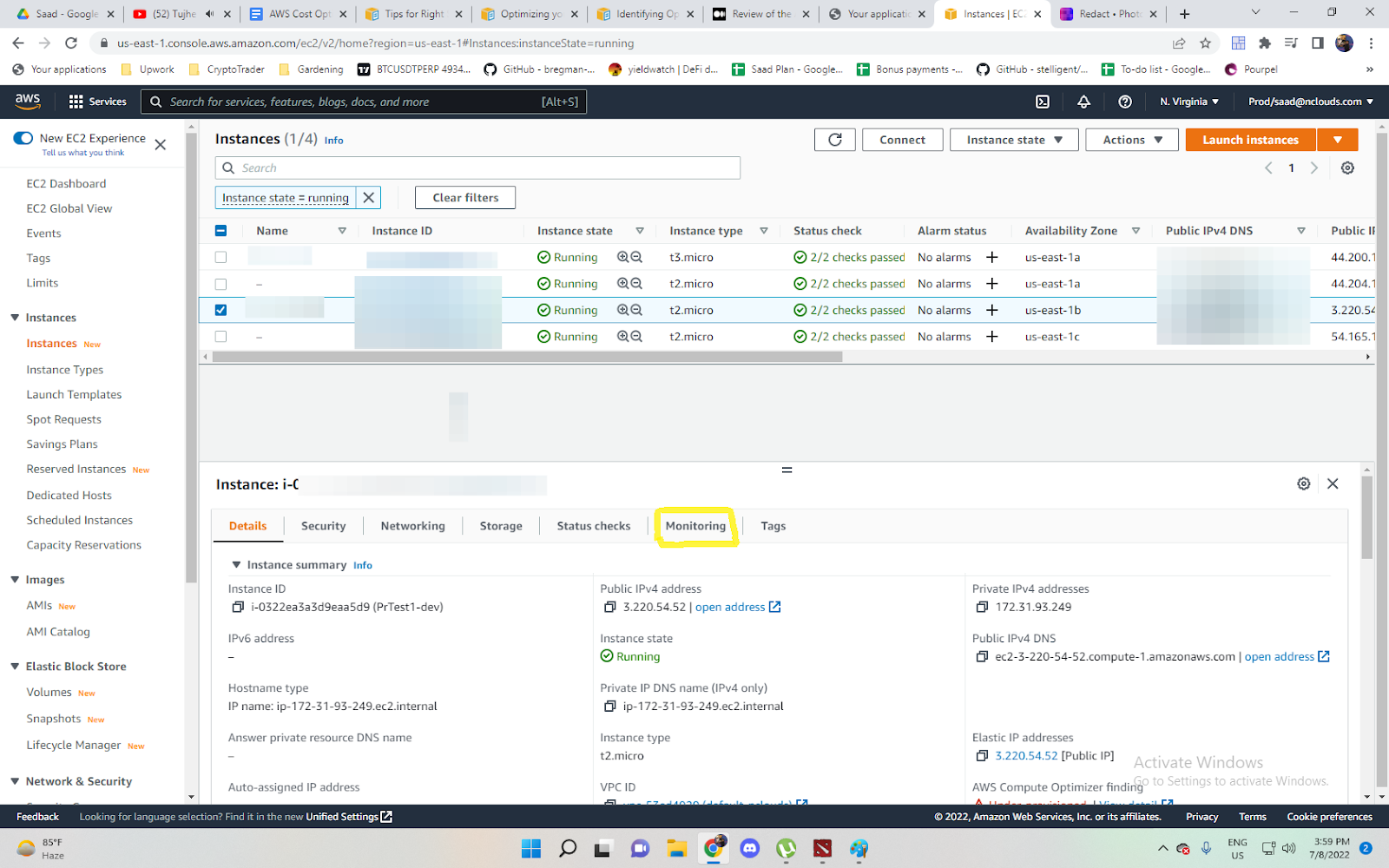 EC2 Right Sizing – BoldLink