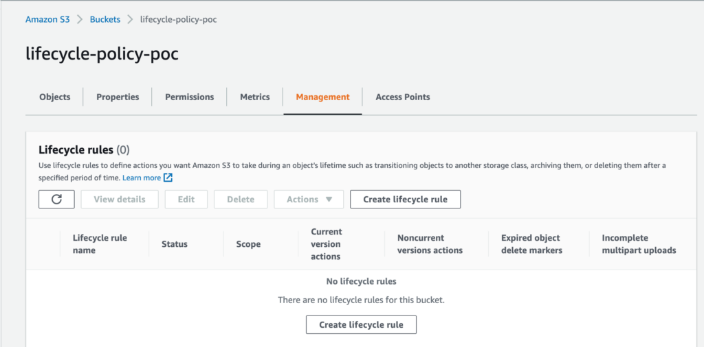 AWS Cost Optimization – Lifecycle rules for s3 – BoldLink