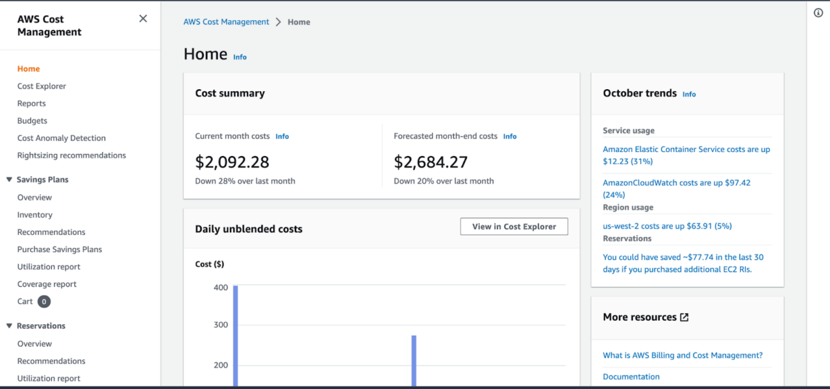 AWS Cost Explorer – A window into Cost Optimization – BoldLink